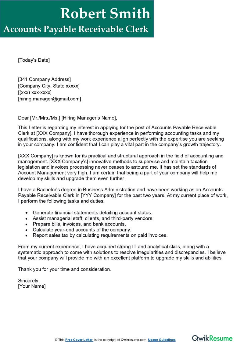 Document Controller Cover Letter Examples QwikResume