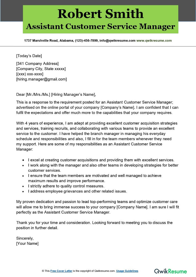 Cover Letter Examples 2022 Free Download