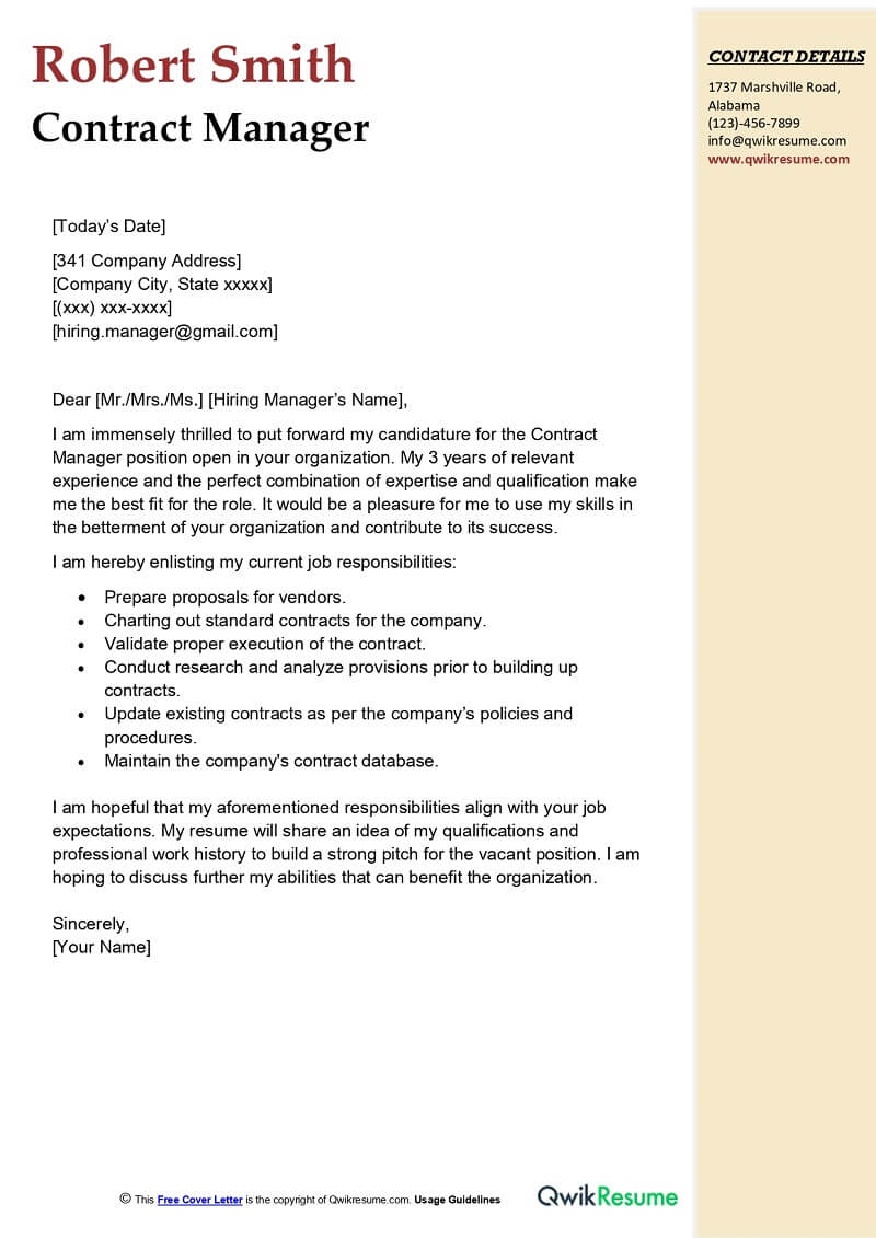 Deputy Director Cover Letter Examples QwikResume
