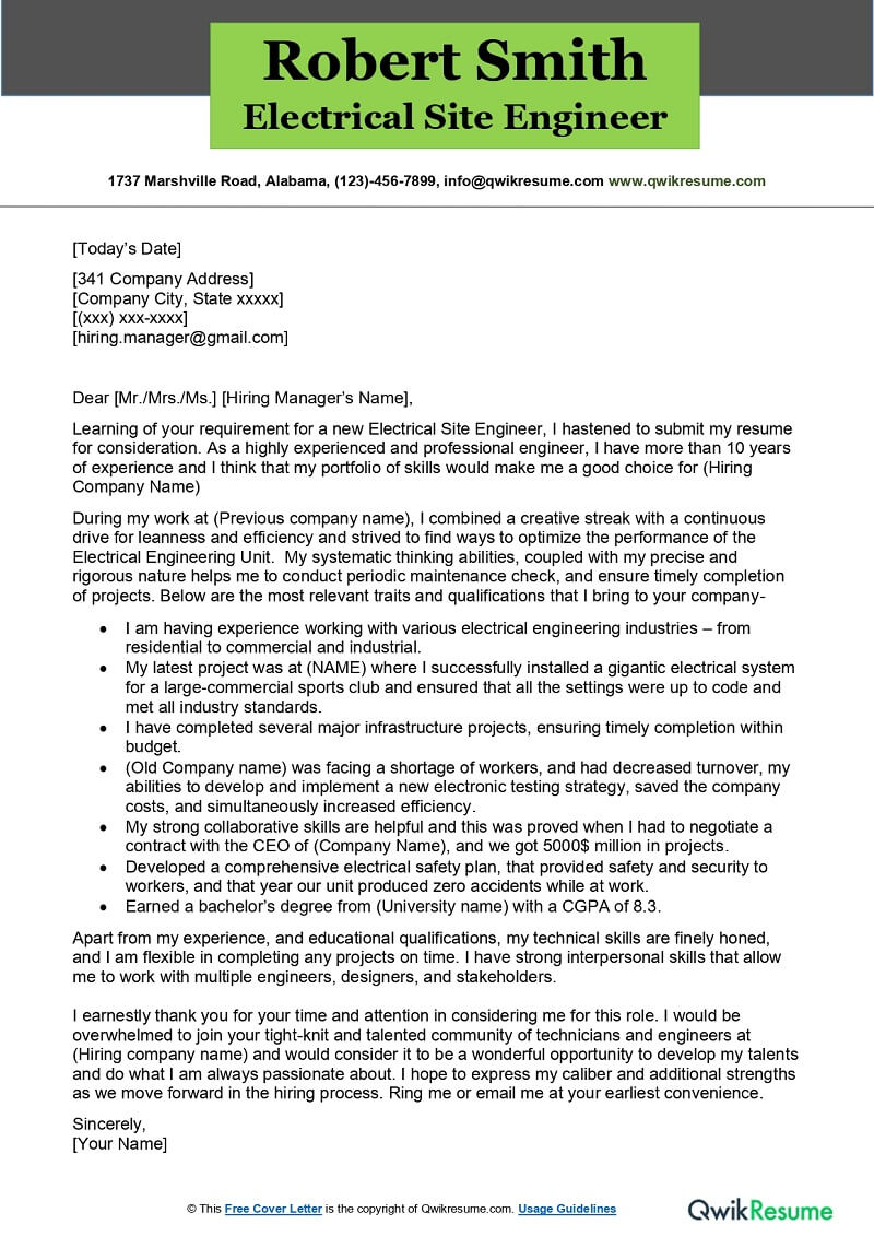 Cover Letter Examples 2023 Free Download