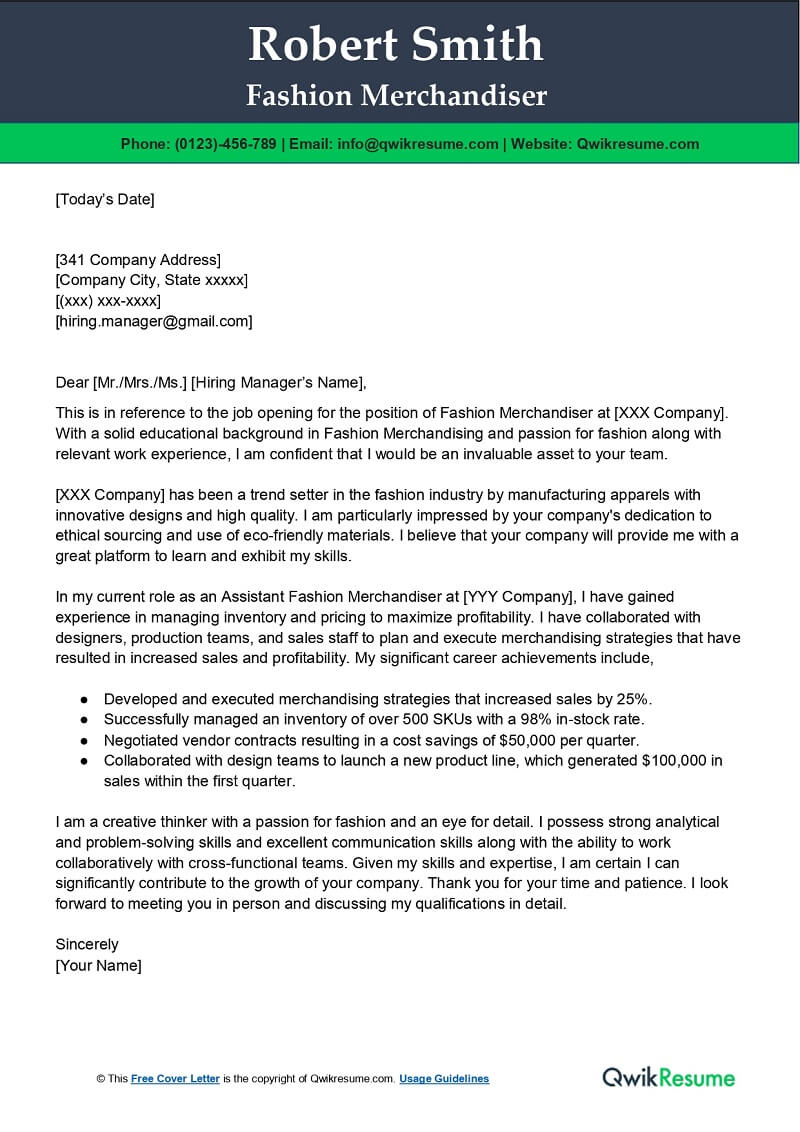 Shop Assistant Cover Letter Examples QwikResume
