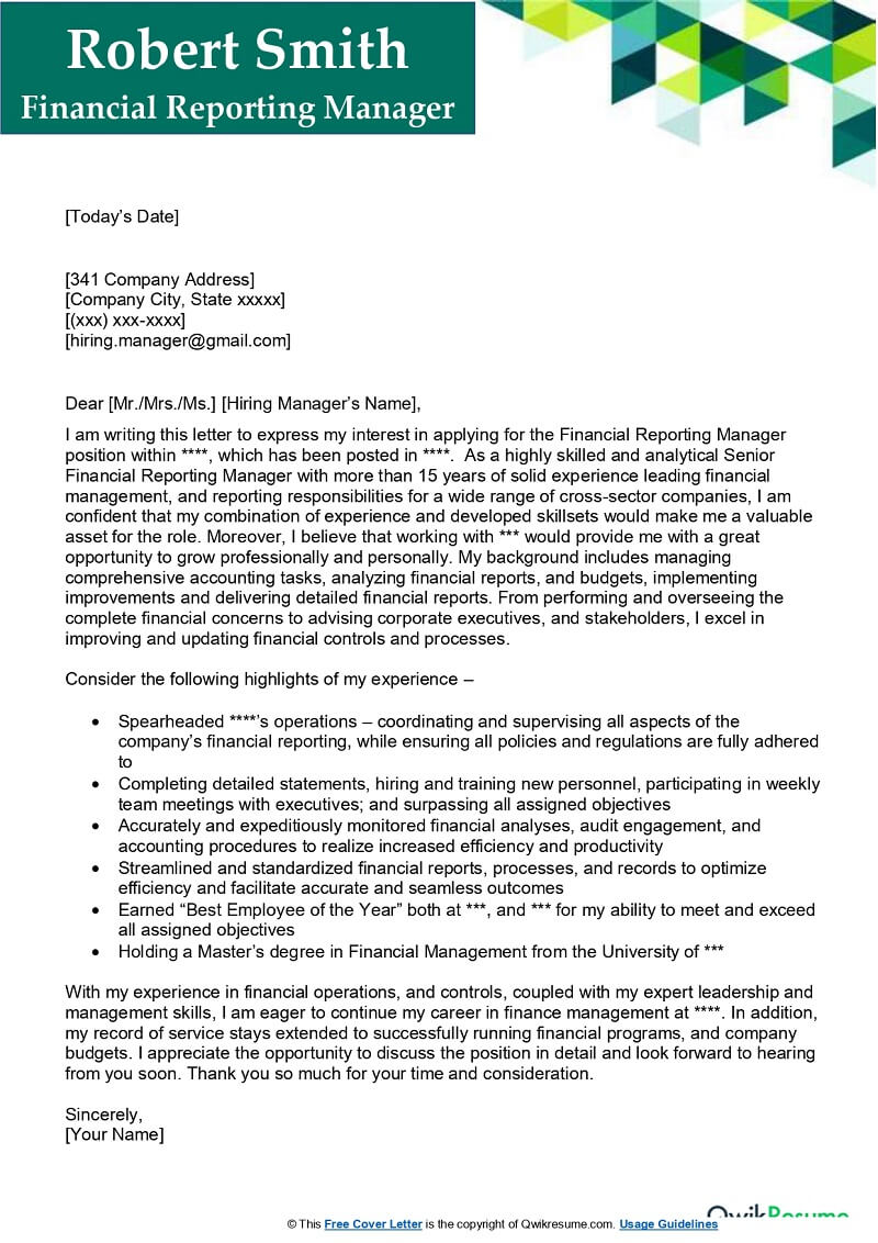 Financial Statement Request Letter Template Infoupdate