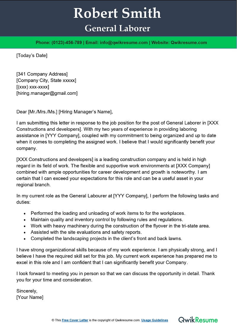 Property Manager Cover Letter Examples QwikResume