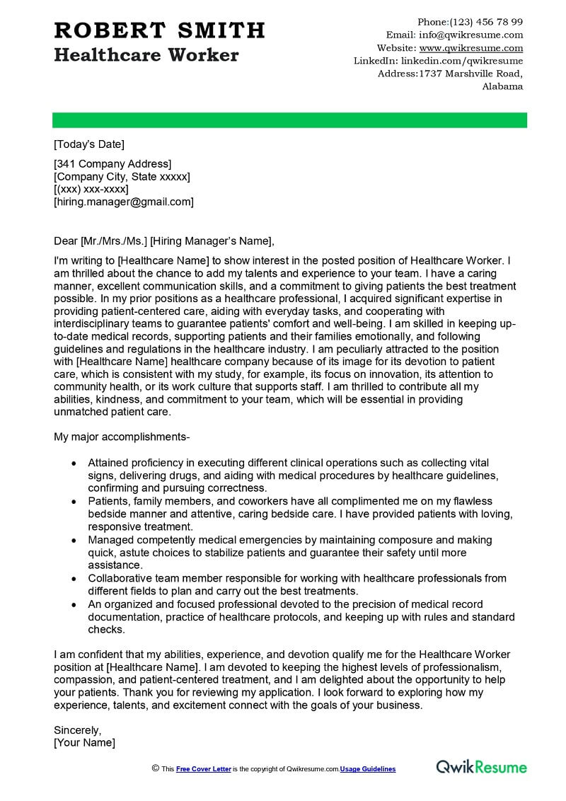 Mental Health Worker Cover Letter Sle Infoupdate