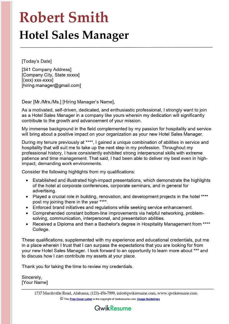 Roles And Responsibilities Of Sales Executive In Hotel Industry