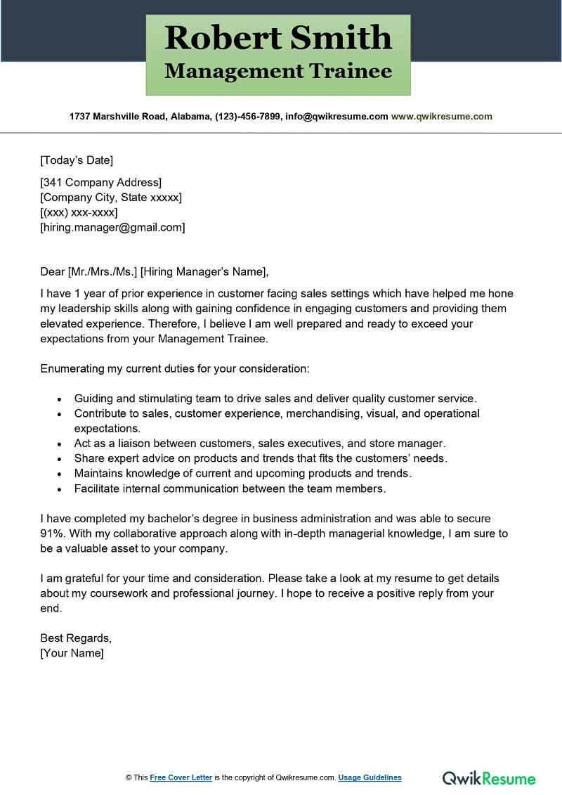 Panduan Menulis Cover Letter Management Trainee Glint Vrogue co