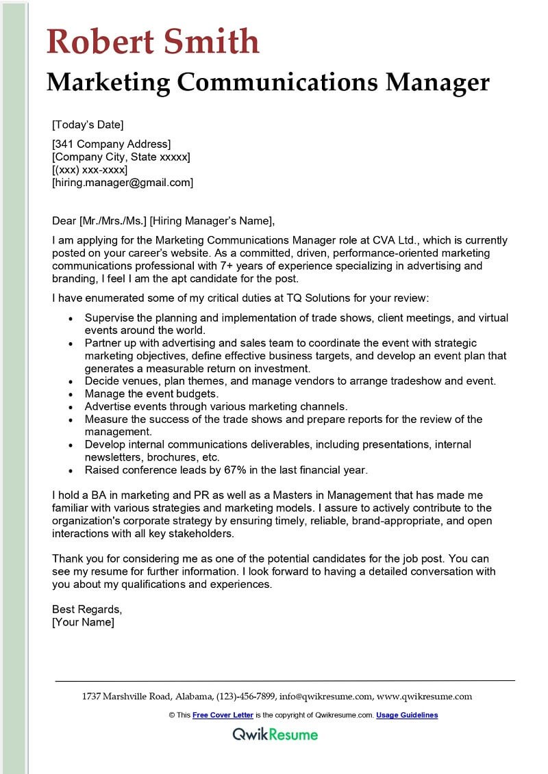 Sales Team Leader Cover Letter Examples QwikResume