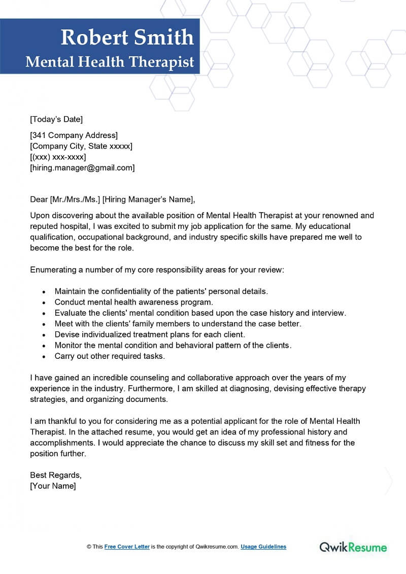 Hospital Pharmacy Placement Cover Letter