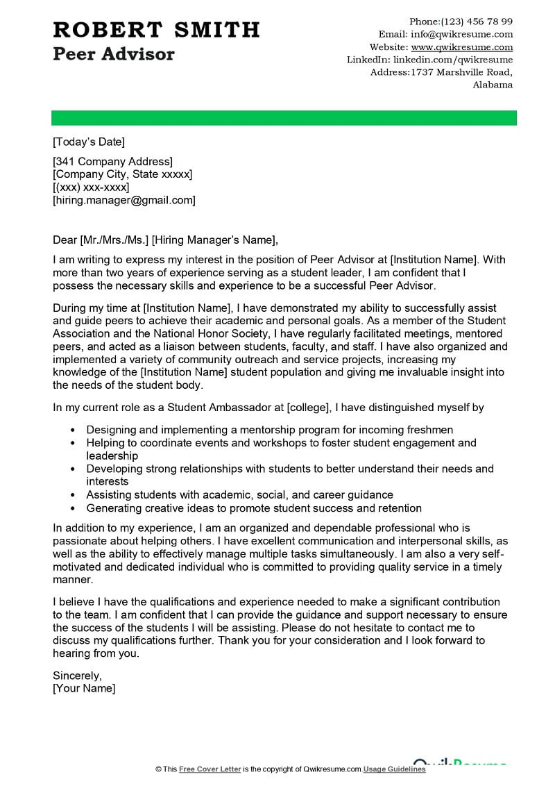 Exam Invigilator Cover Letter Examples QwikResume