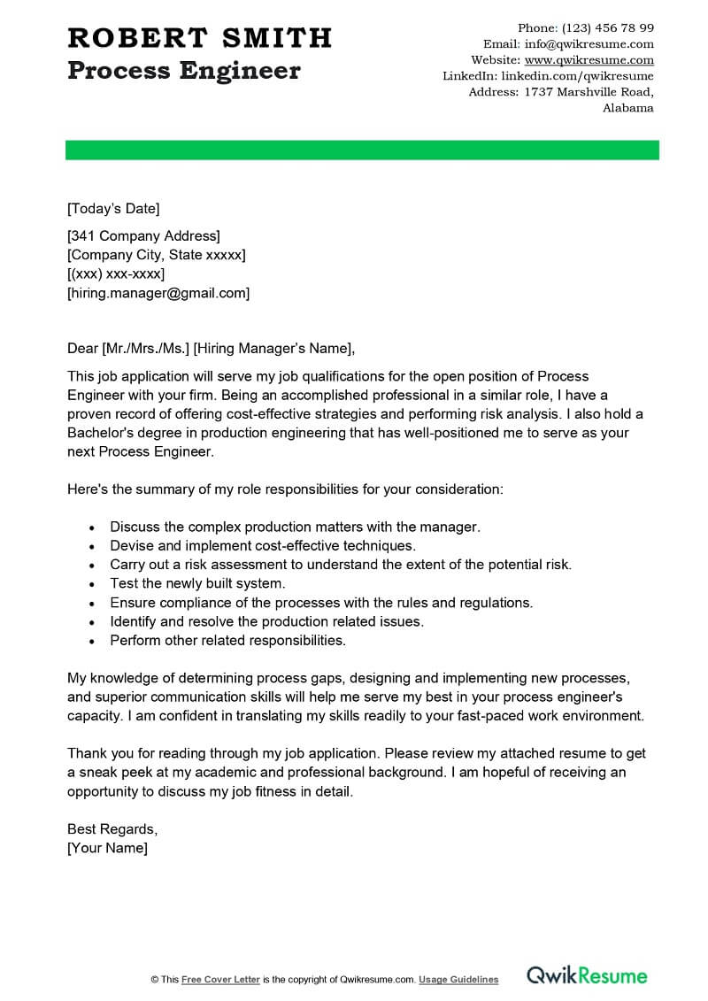 Electronics Technician Cover Letter Examples QwikResume