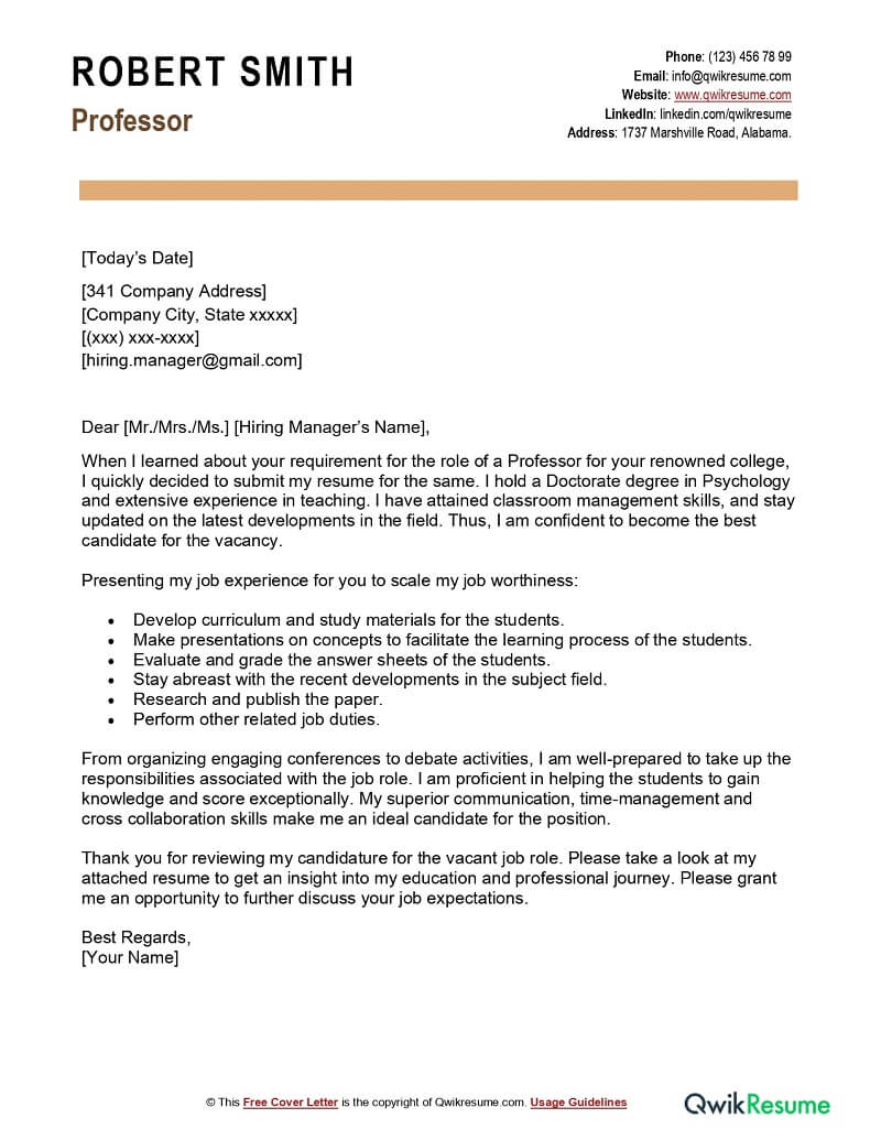 Graduate Assistant Cover Letter Examples QwikResume