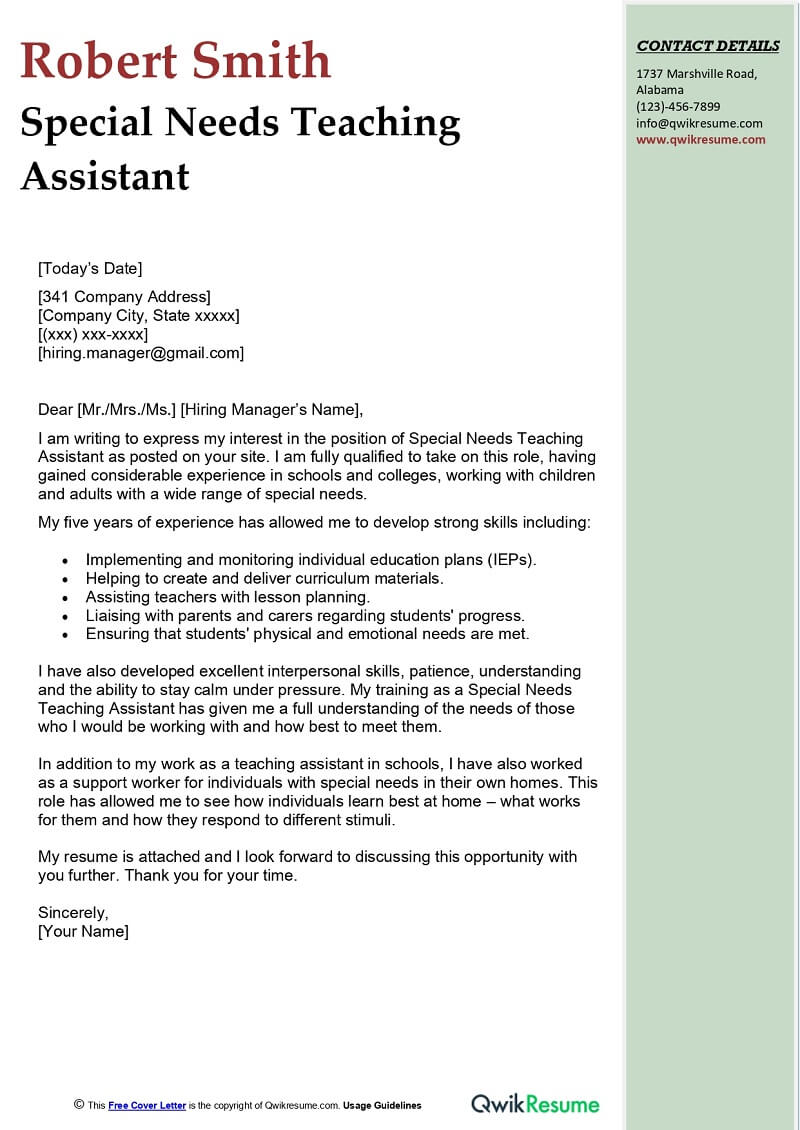 Lessons I Learned From Tips About Learning Support Assistant Cover 