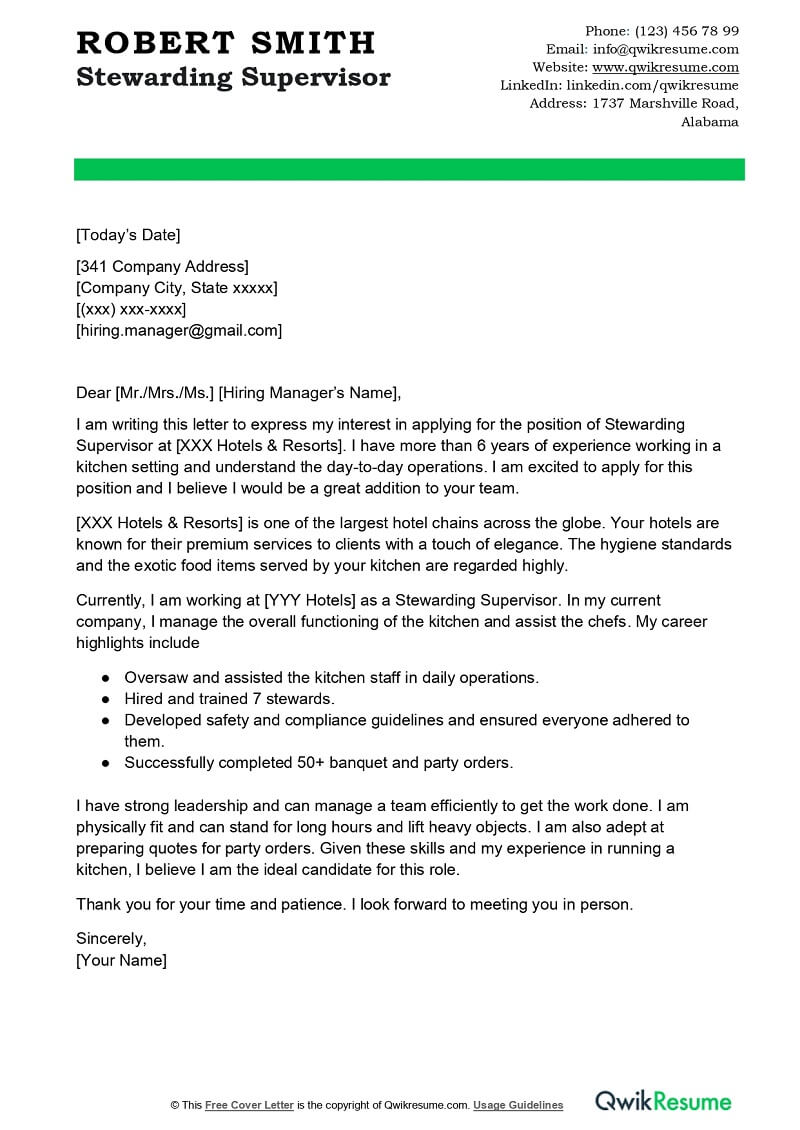 Room Division Manager Cover Letter Examples QwikResume