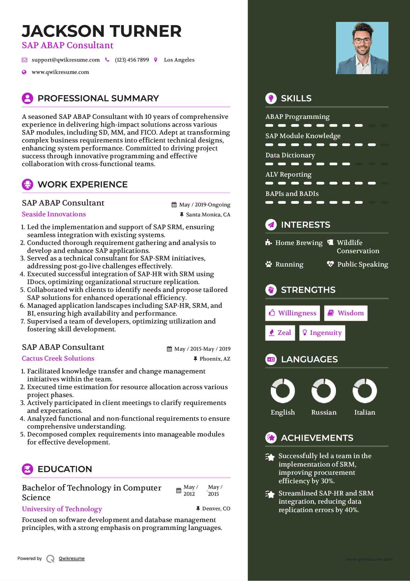 Sap Sd Implementation Resume Photos Cantik