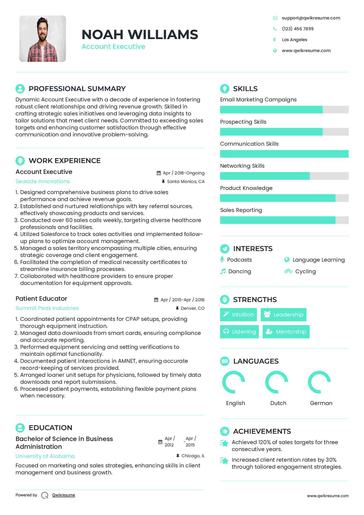 10+ Account Executive Resume Samples & Templates for 2025