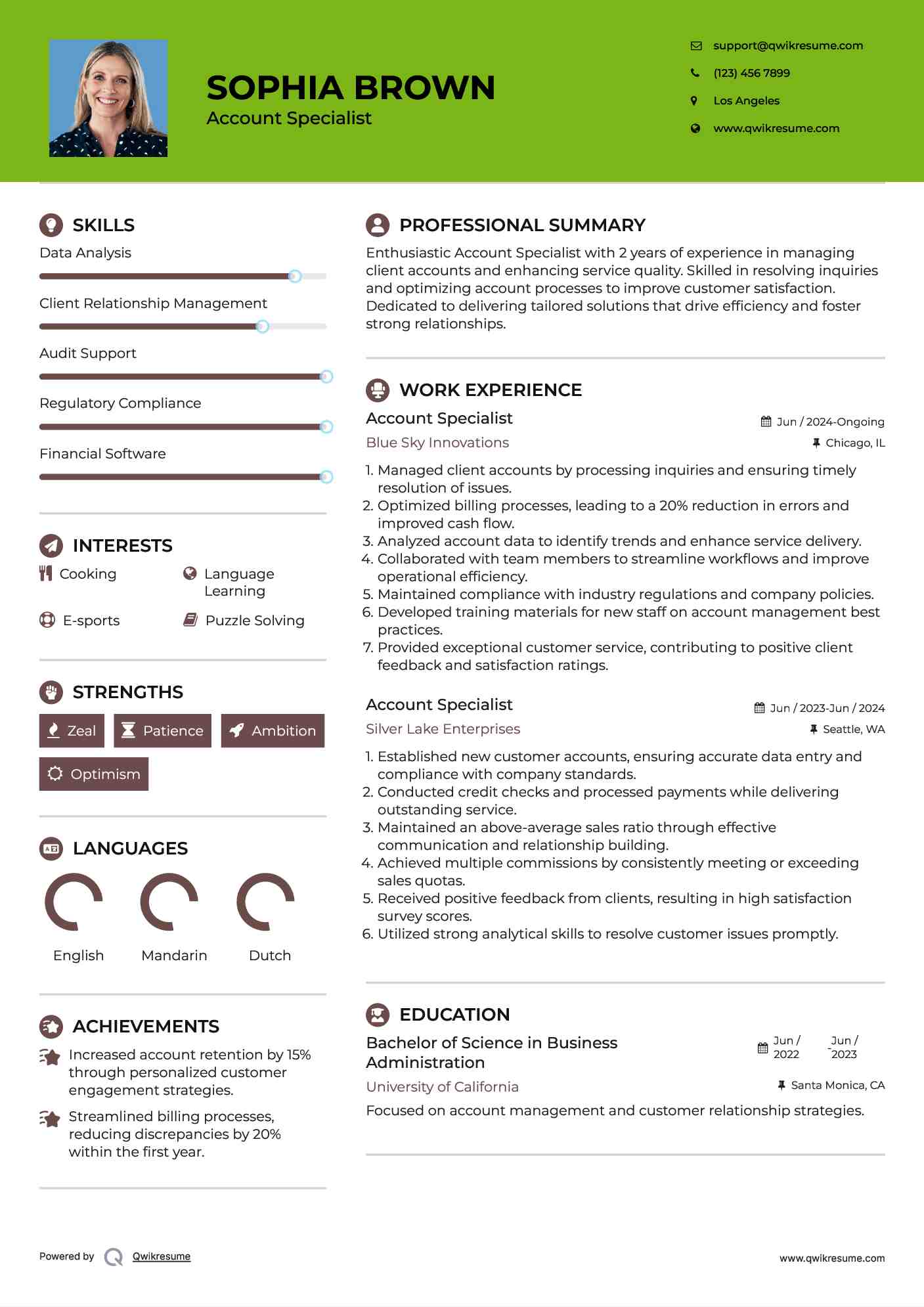 Account Specialist Resume Samples QwikResume Account Specialist Resume Samples QwikResume