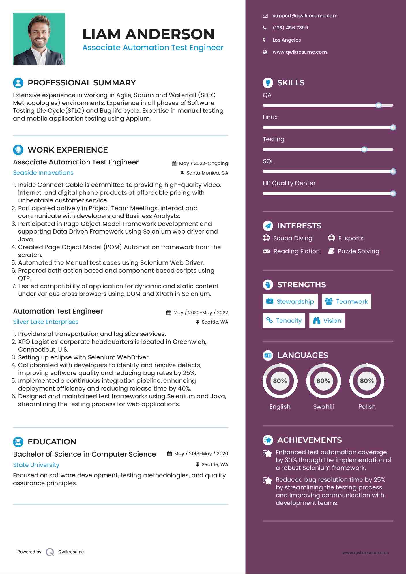 Manual Qa Engineer