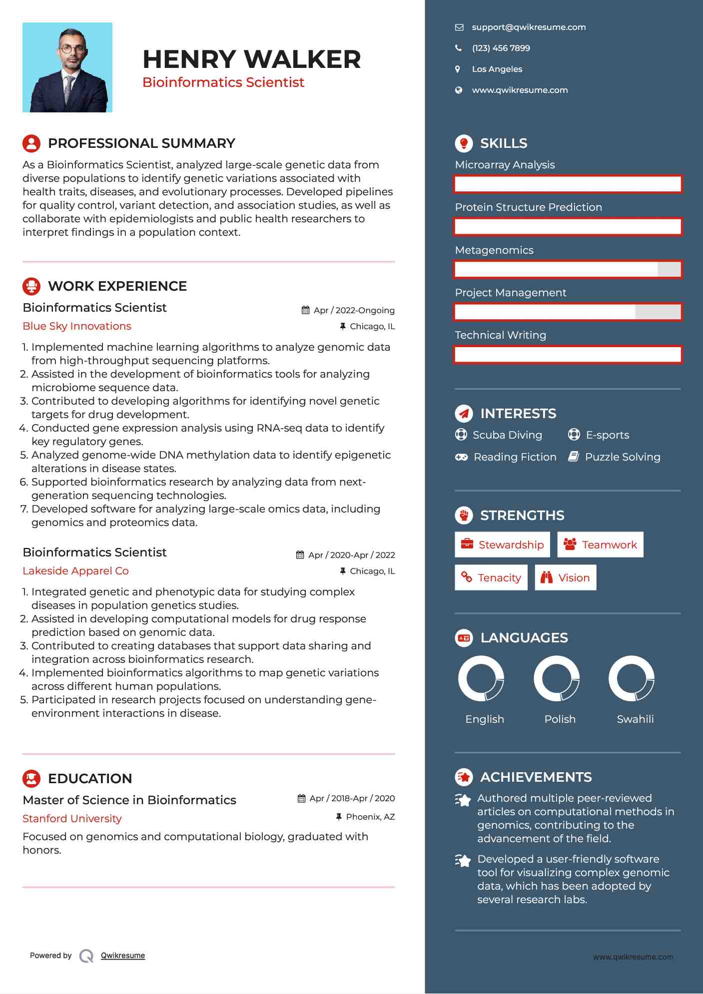 10+ Bioinformatics Scientist Resume Samples & Templates for 2025 10+ Bioinformatics Scientist Resume Samples & Templates for 2025