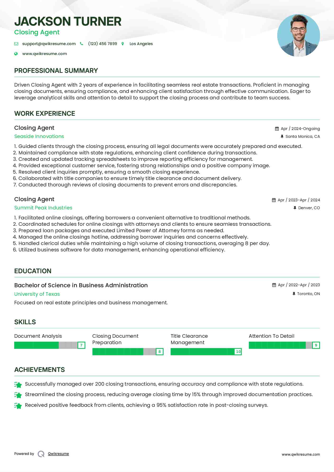 Resume Ending Examples Original Resume In Minutes Resume Ending Examples Original Resume In Minutes