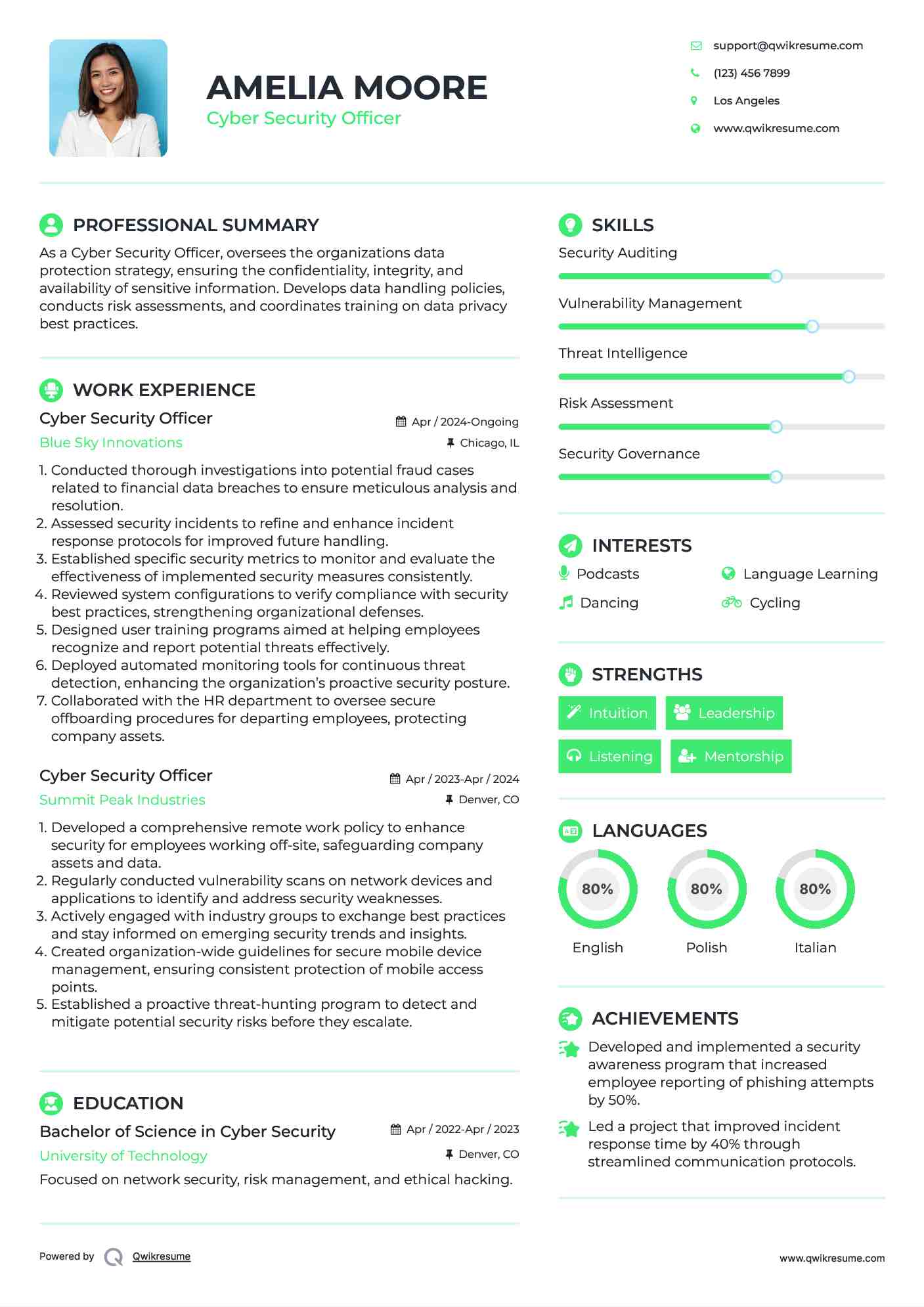 10+ Cyber Security Officer Resume Samples & Templates for 2025 10+ Cyber Security Officer Resume Samples & Templates for 2025