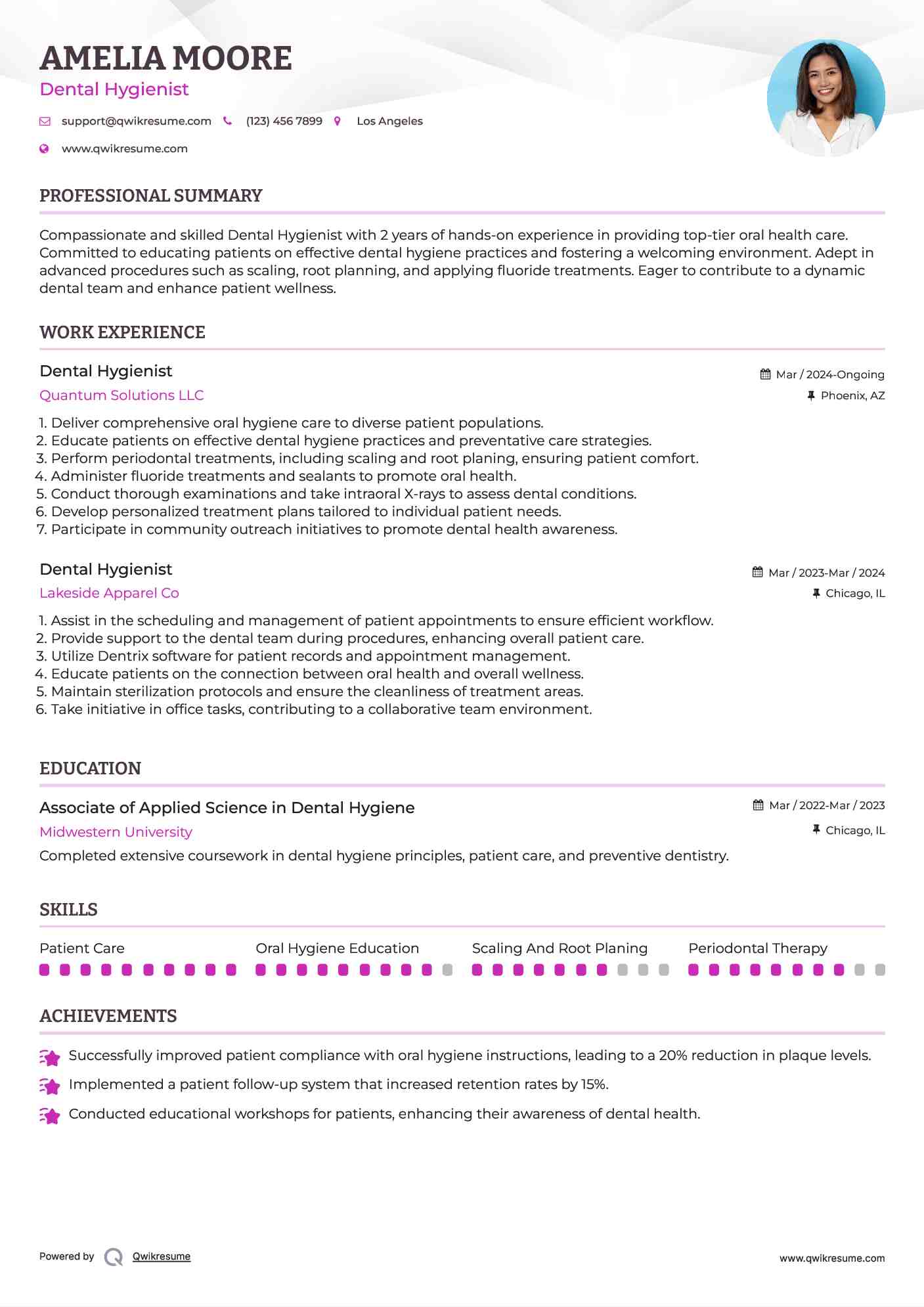Top Dental Hygiene Resumes TUTORE ORG Master Of Documents