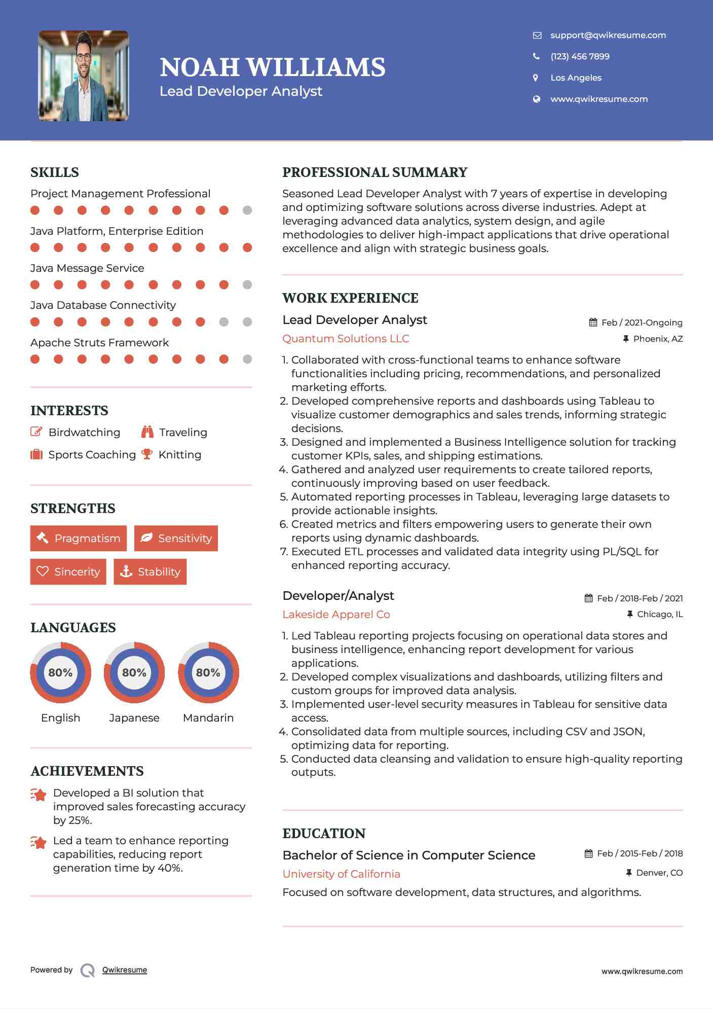 Developer Analyst Resume Samples QwikResume developer-analyst-resume-samples-qwikresume