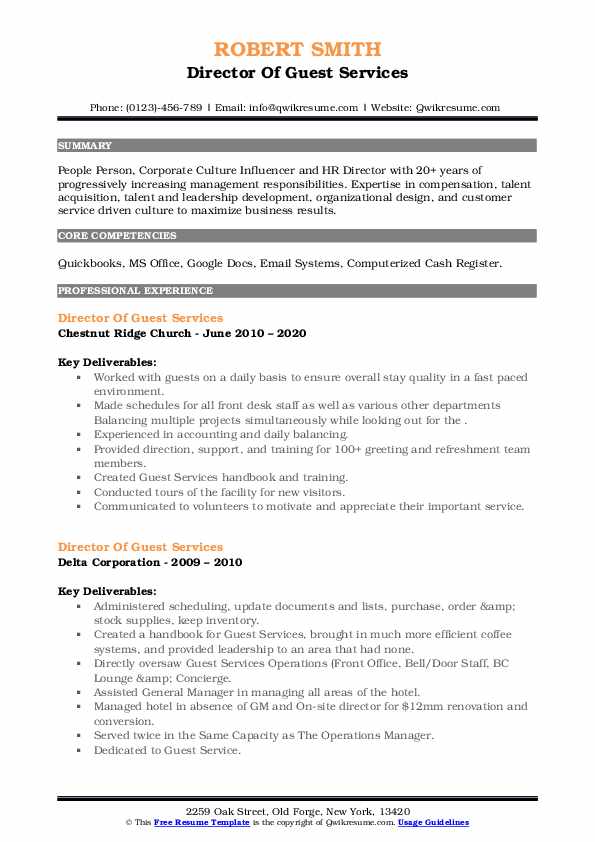 Director Of Guest Services Resume Samples QwikResume director-of-guest-services-resume-samples-qwikresume