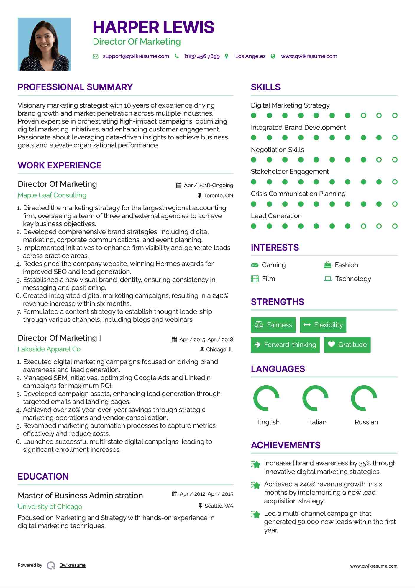 Free 21 Marketing Resume Skills Free Samples Examples Format 