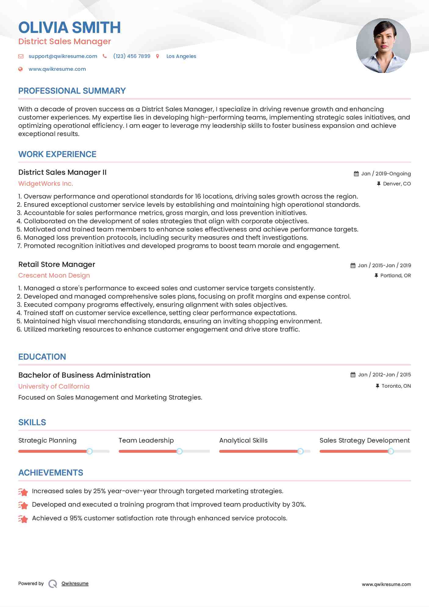 35 Sales Manager Resume Sample PNG Rnx Business