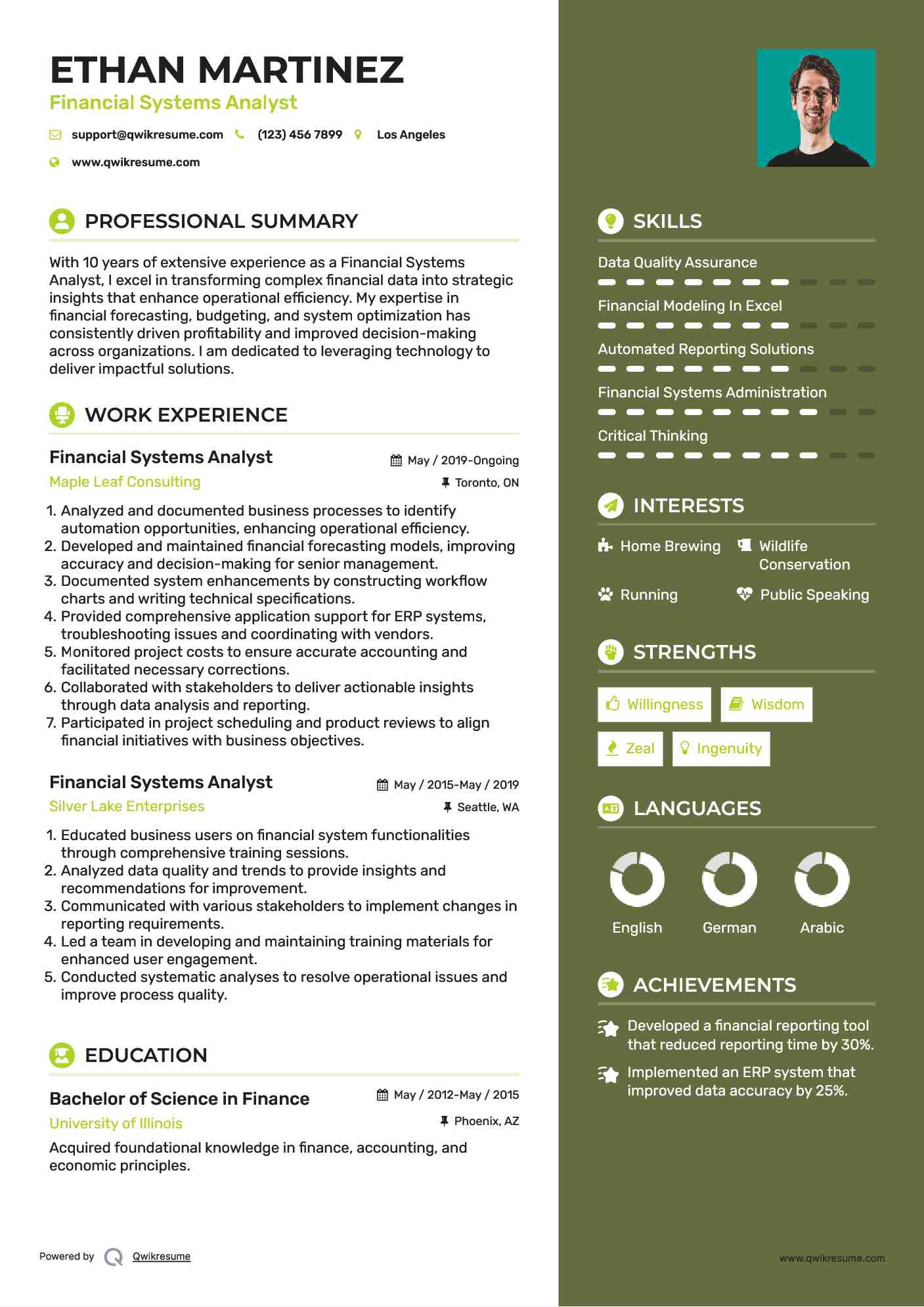 Financial Systems Analyst Resume Samples QwikResume Financial Systems Analyst Resume Samples QwikResume
