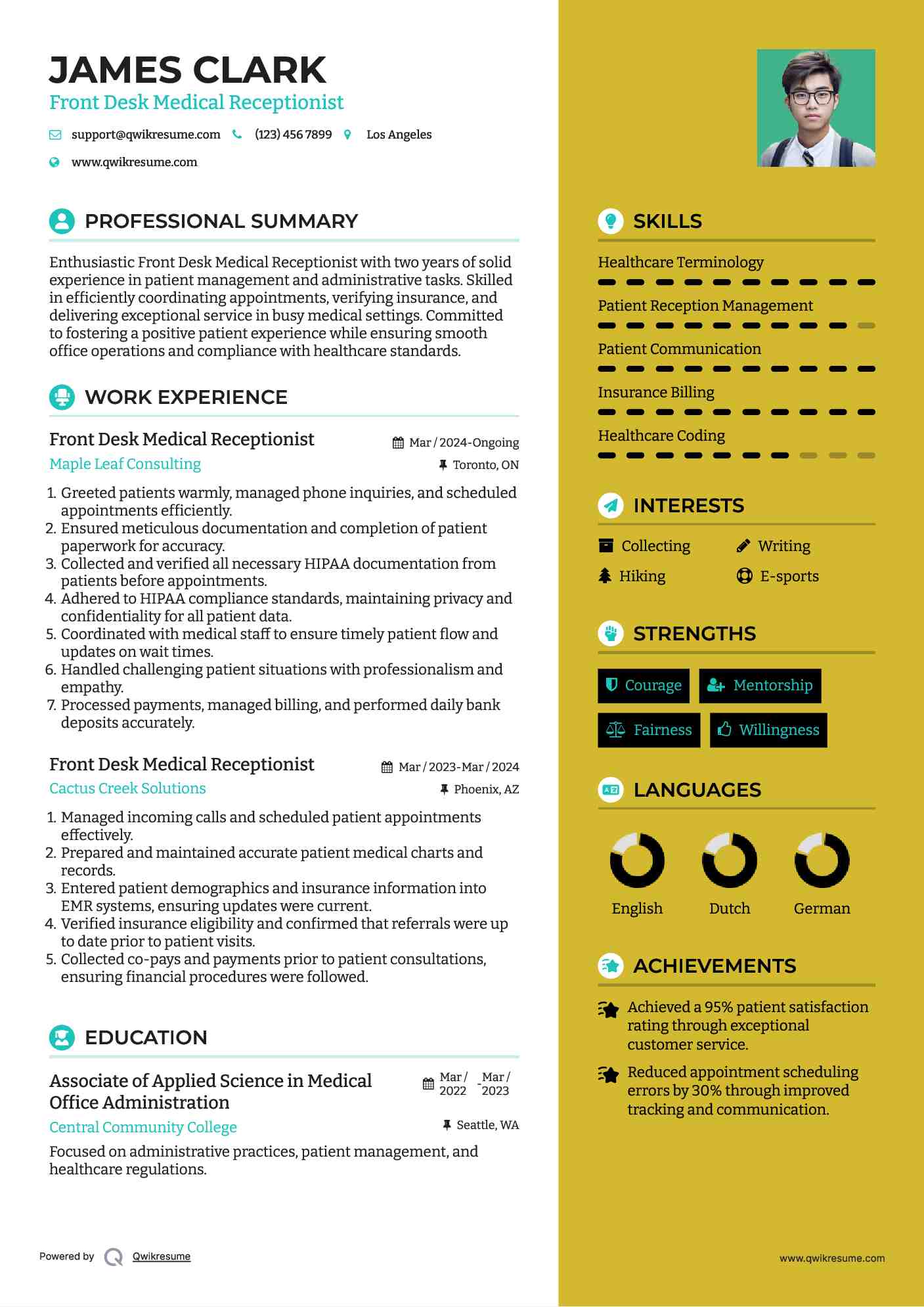 Medical Front Desk Job Description Edesignbrand