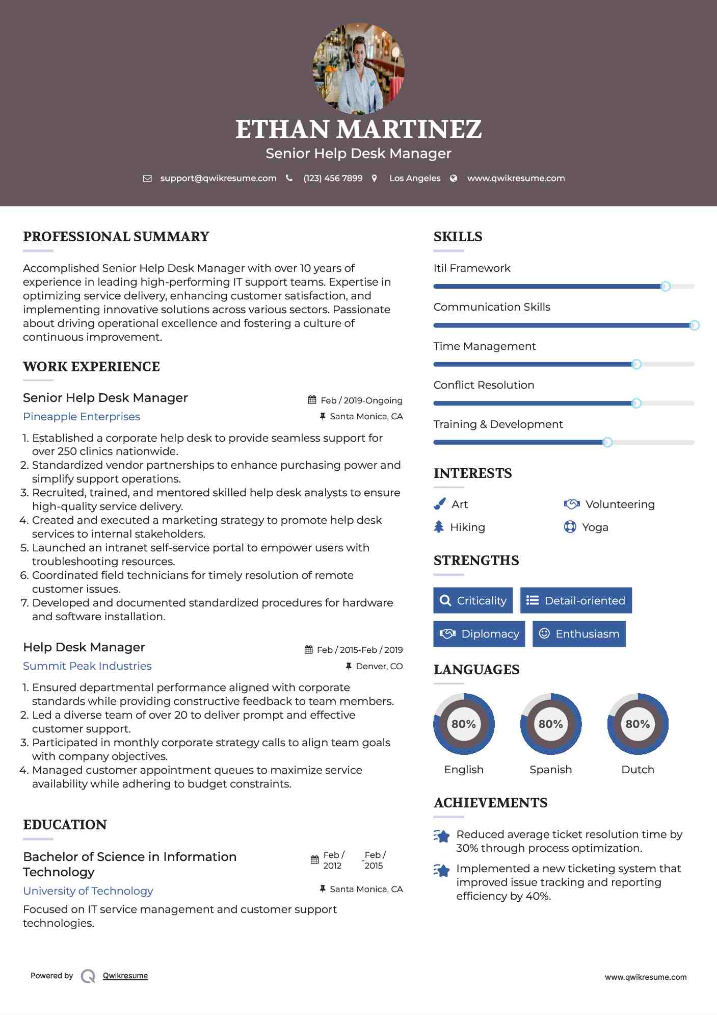 Help Desk Job Description Pdf IT Help Desk Technician Resume Samples QwikResume Poppy lollipop