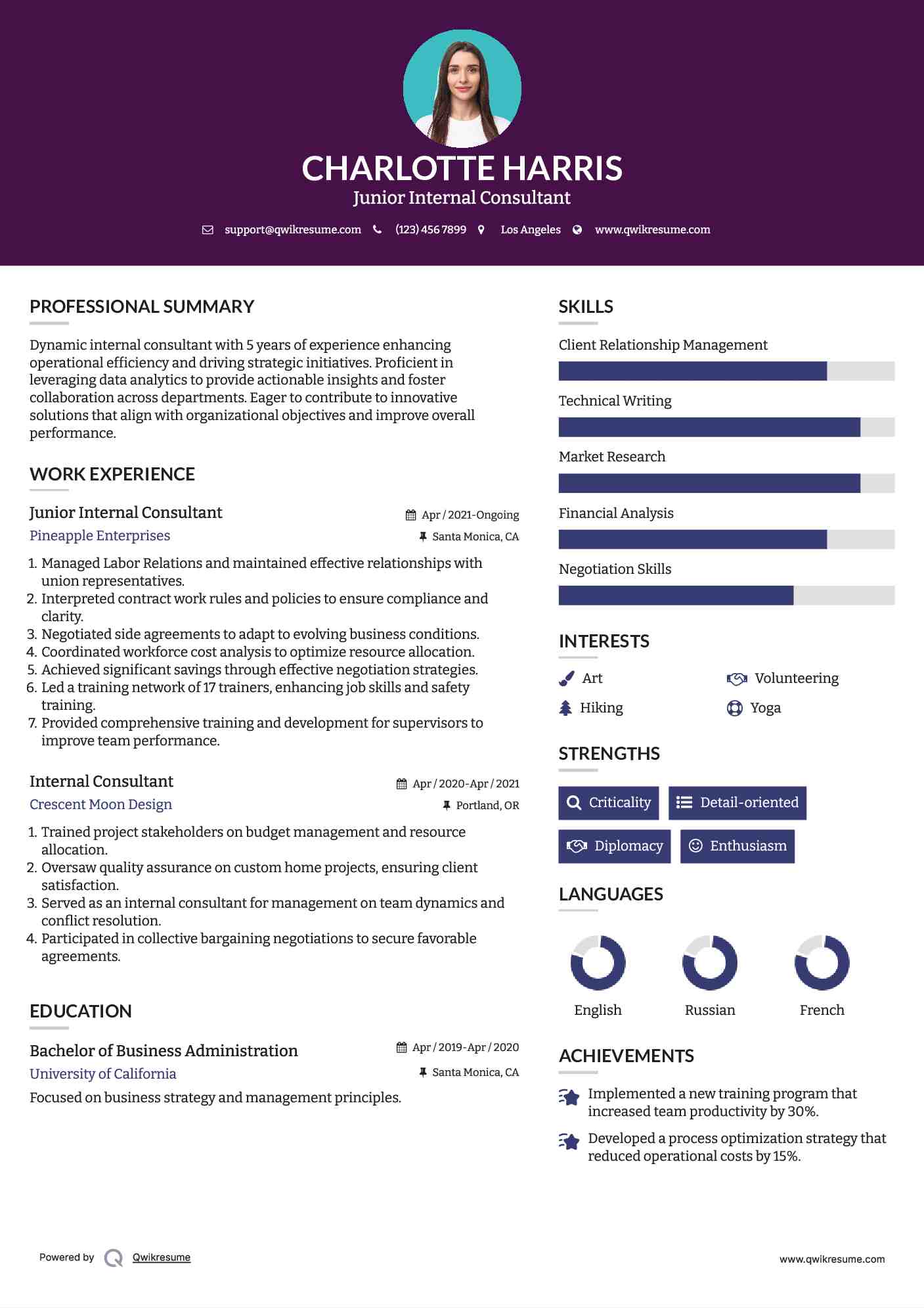 Internal Consultant Resume Samples QwikResume internal-consultant-resume-samples-qwikresume