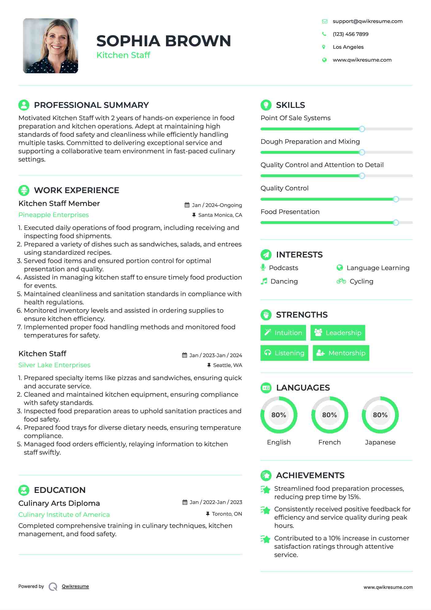 Kitchen Staff Resume Sample Pdf Sutajoyod Kitchen Staff Resume Sample Pdf Sutajoyod
