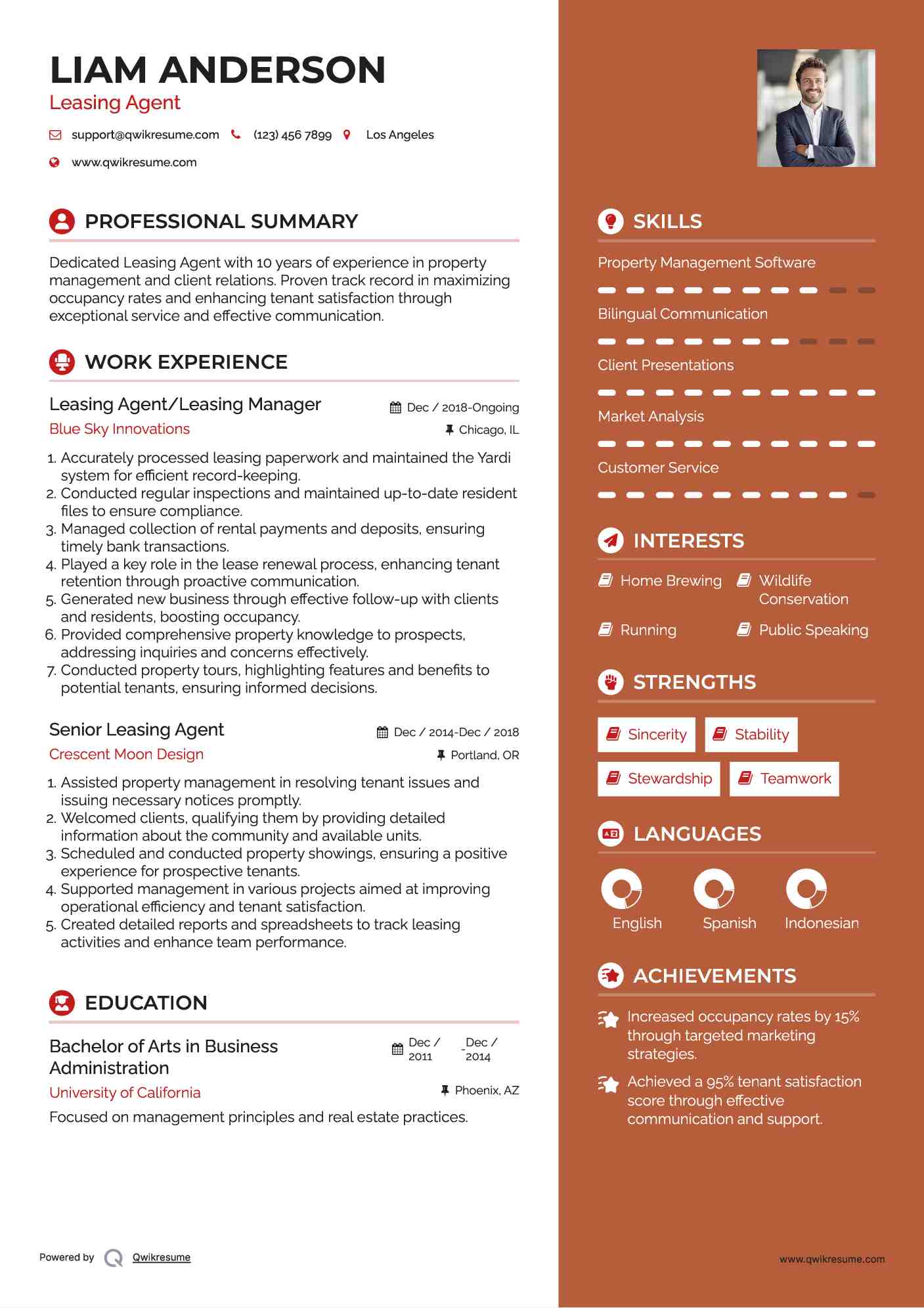 Leasing Agent Job Description For Resume Fandykunts