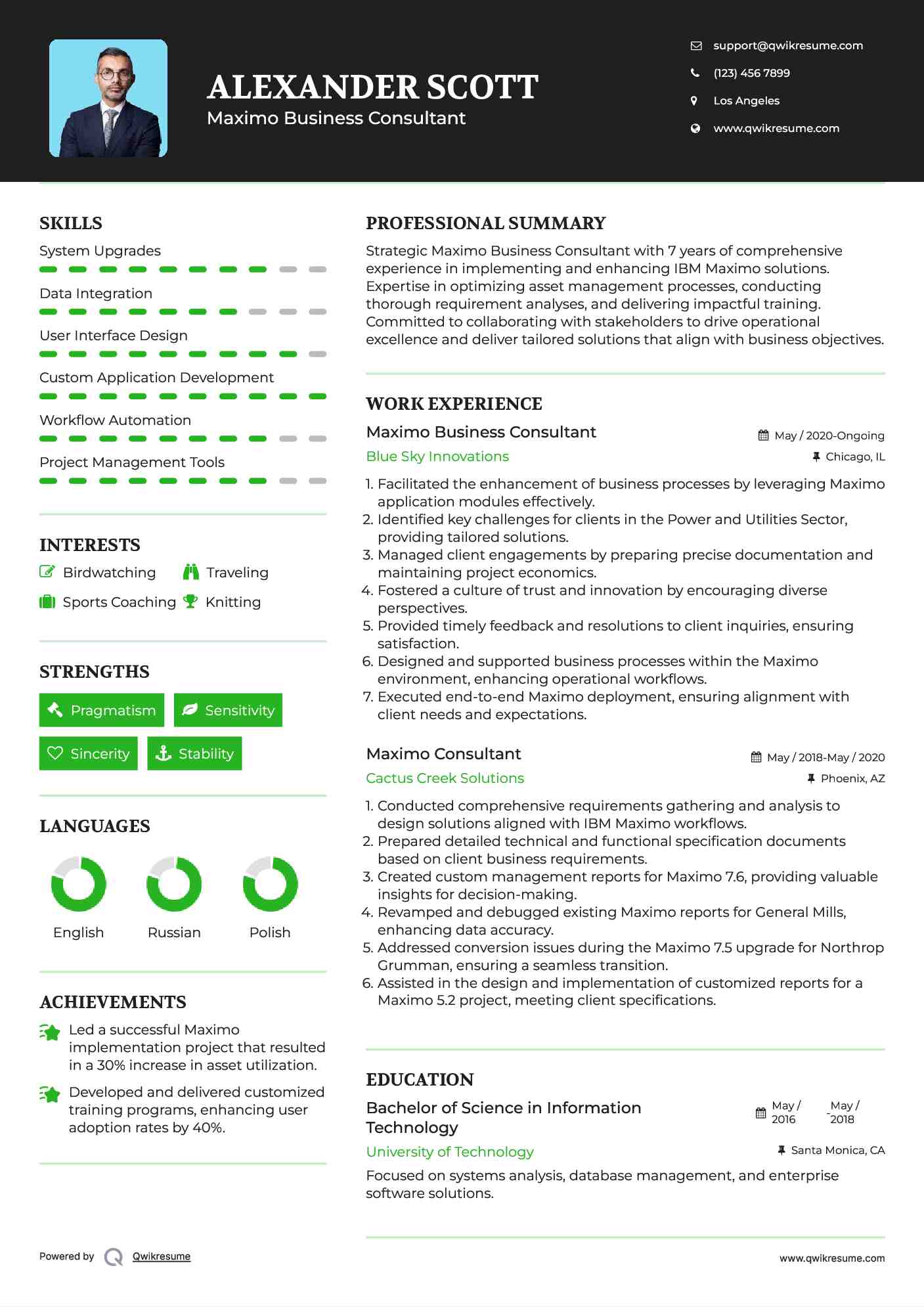 10+ Maximo Consultant Resume Samples & Templates for 2025 10+ Maximo Consultant Resume Samples & Templates for 2025