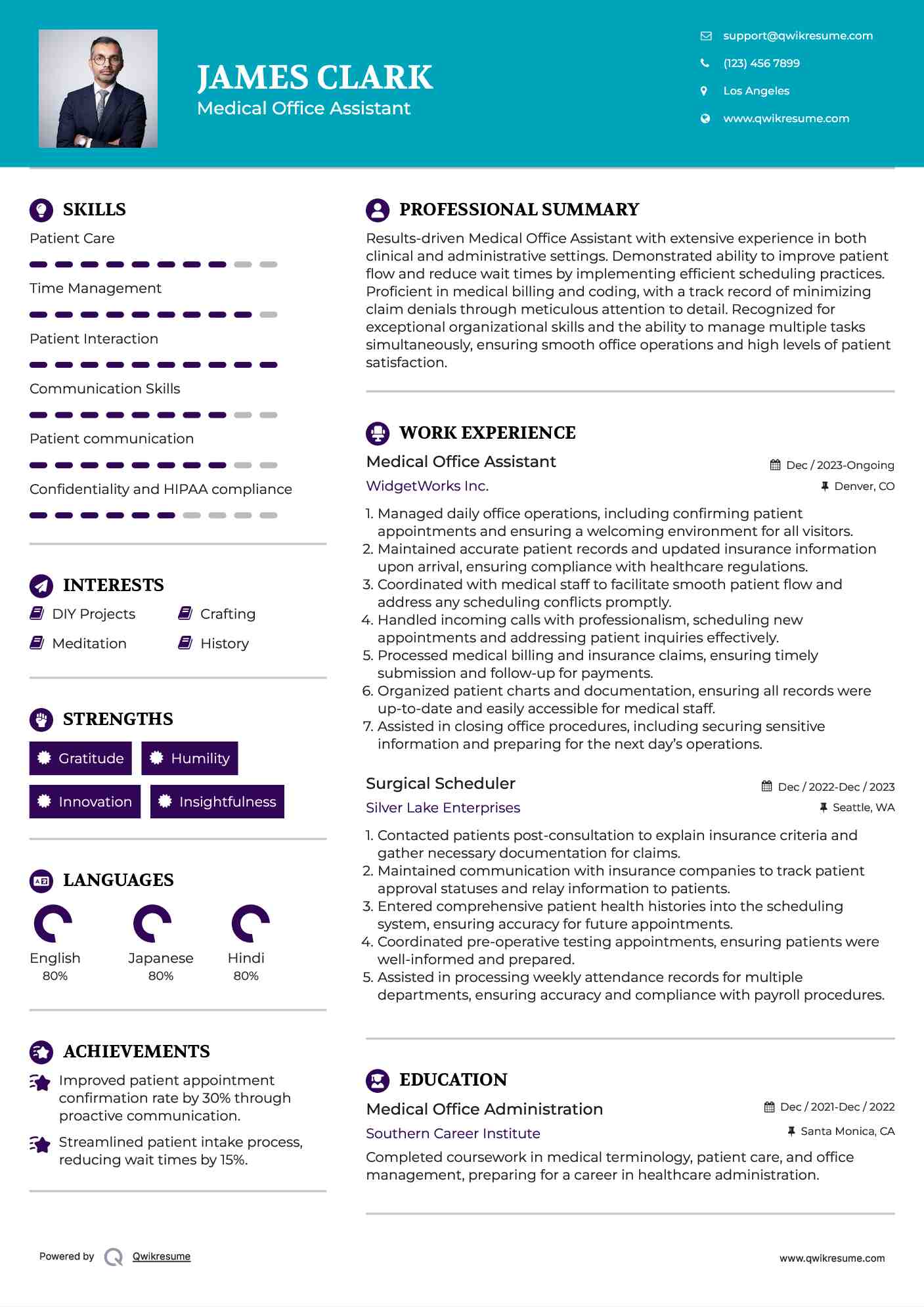 Medical Resume Format Pdf You Can Change A Some Of The Words And Add Some Of Your Own To Match 