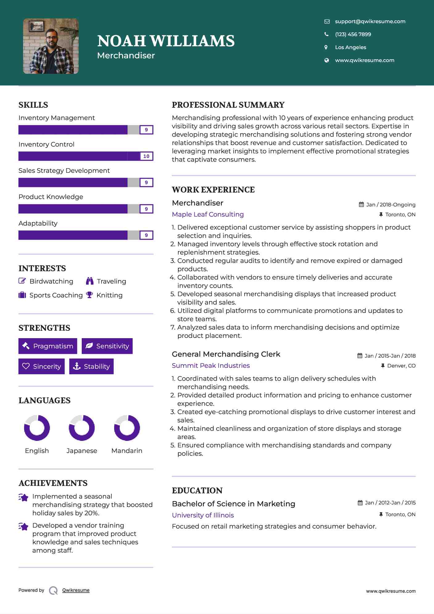 Merchandiser Resume Samples QwikResume Merchandiser Resume Samples QwikResume