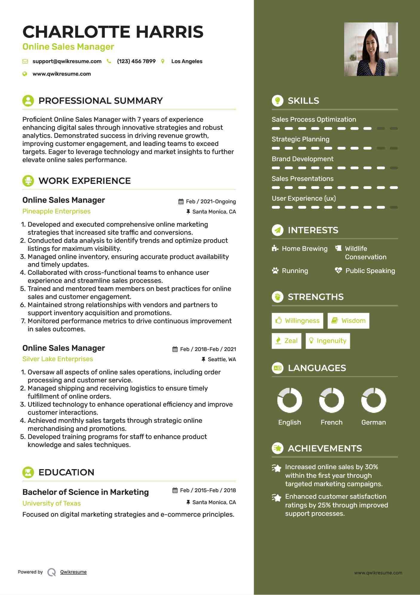 2023 Sales Manager Role Essential Skills Job Description