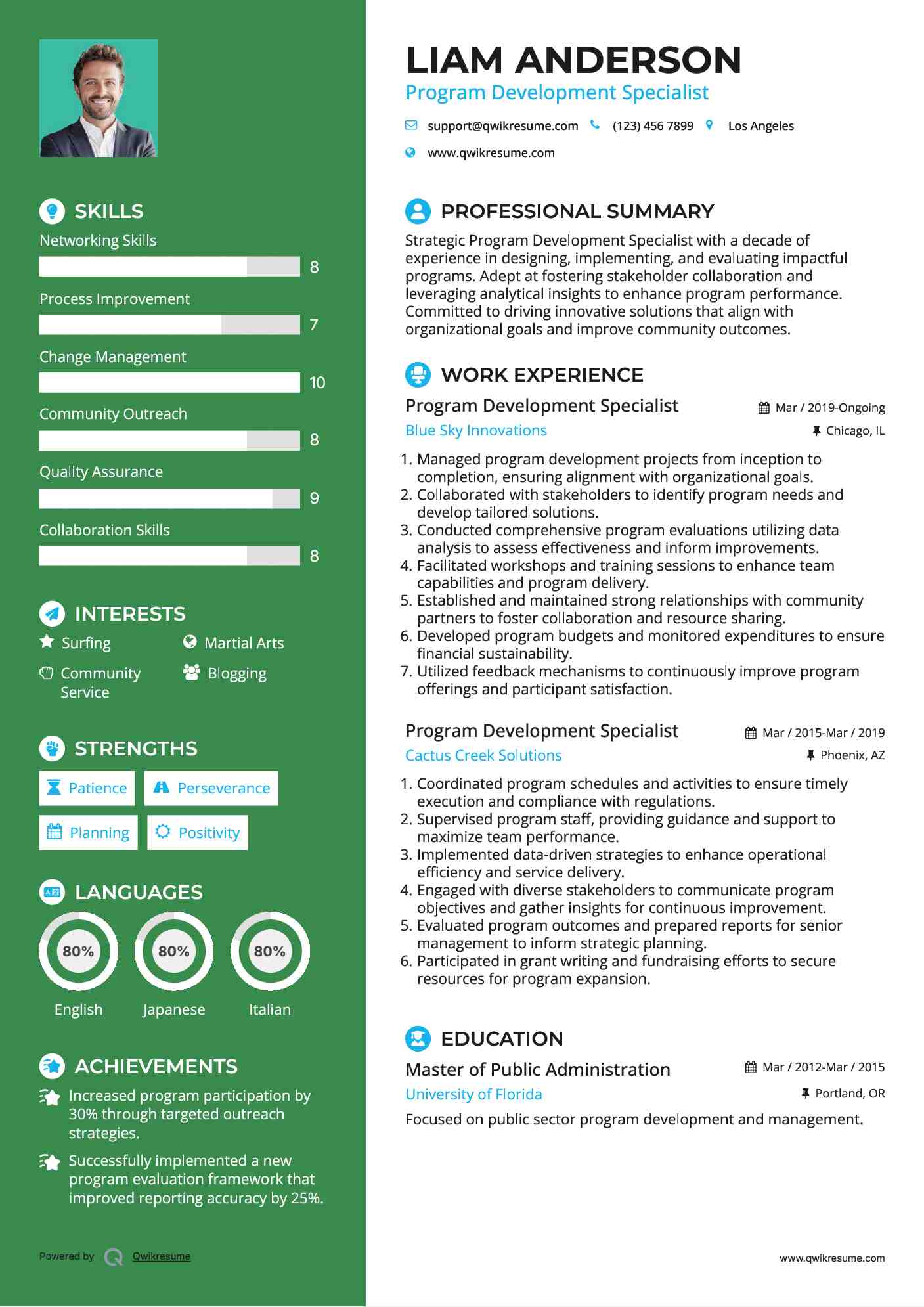 Program Development Specialist Resume Samples QwikResume program-development-specialist-resume-samples-qwikresume