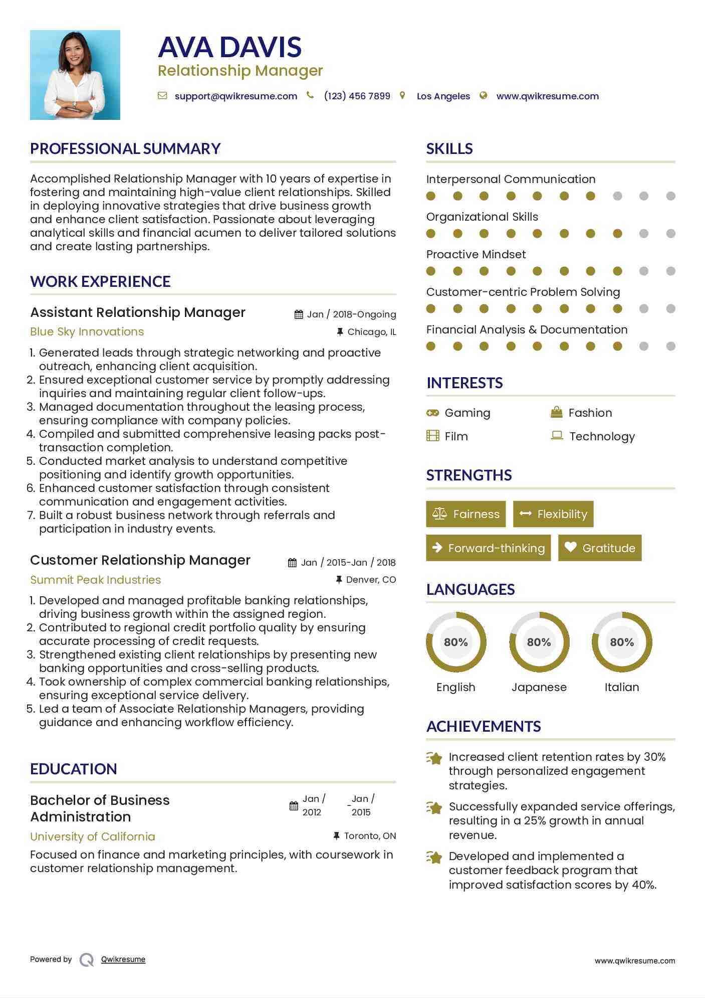 Relationship Manager Corporate Banking Job Description Ideas Of 