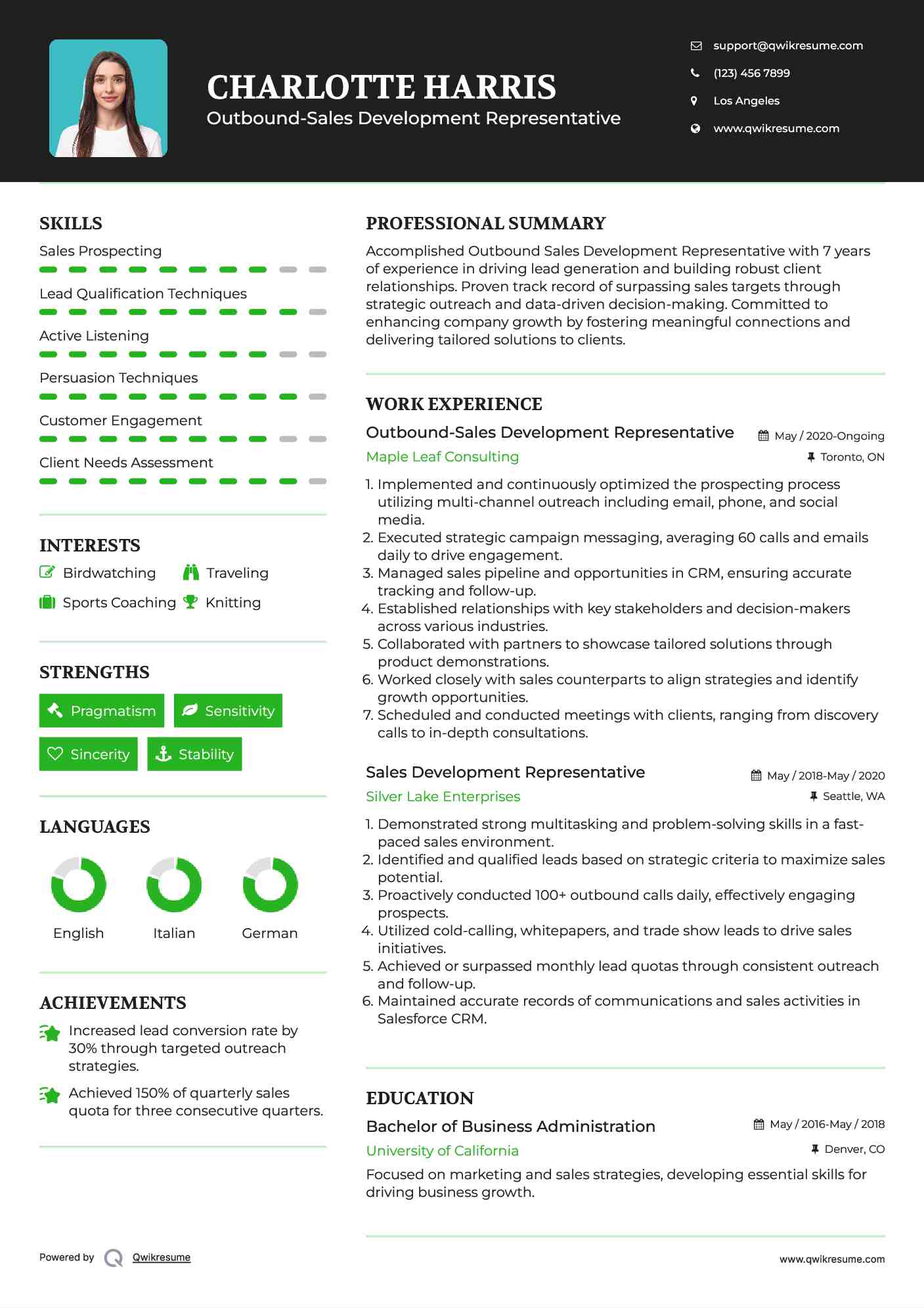 Sales Development Representative Resume Samples QwikResume Sales Development Representative Resume Samples QwikResume