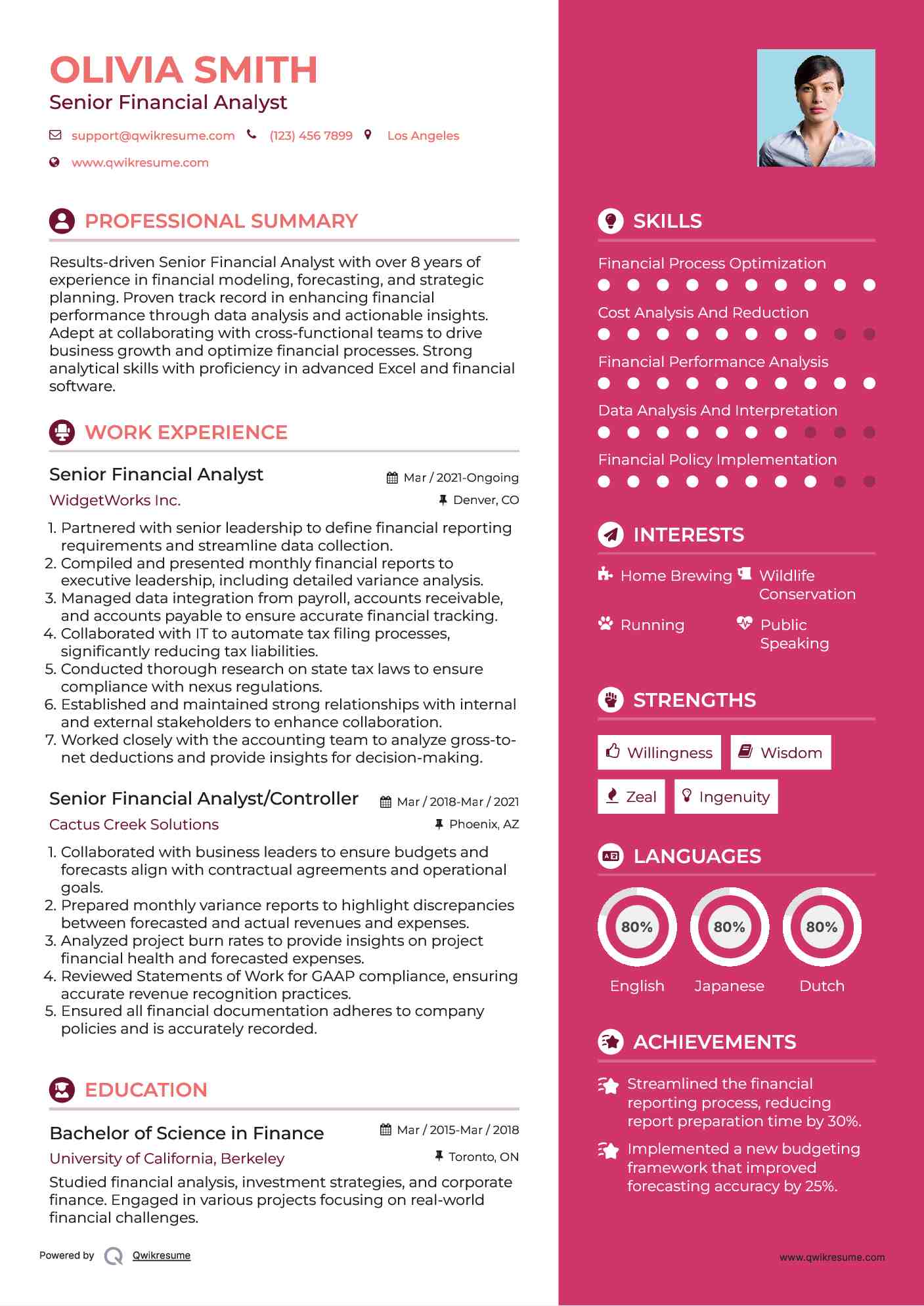 Finance Analyst Resume Samples Damieroutletlouisvuitton