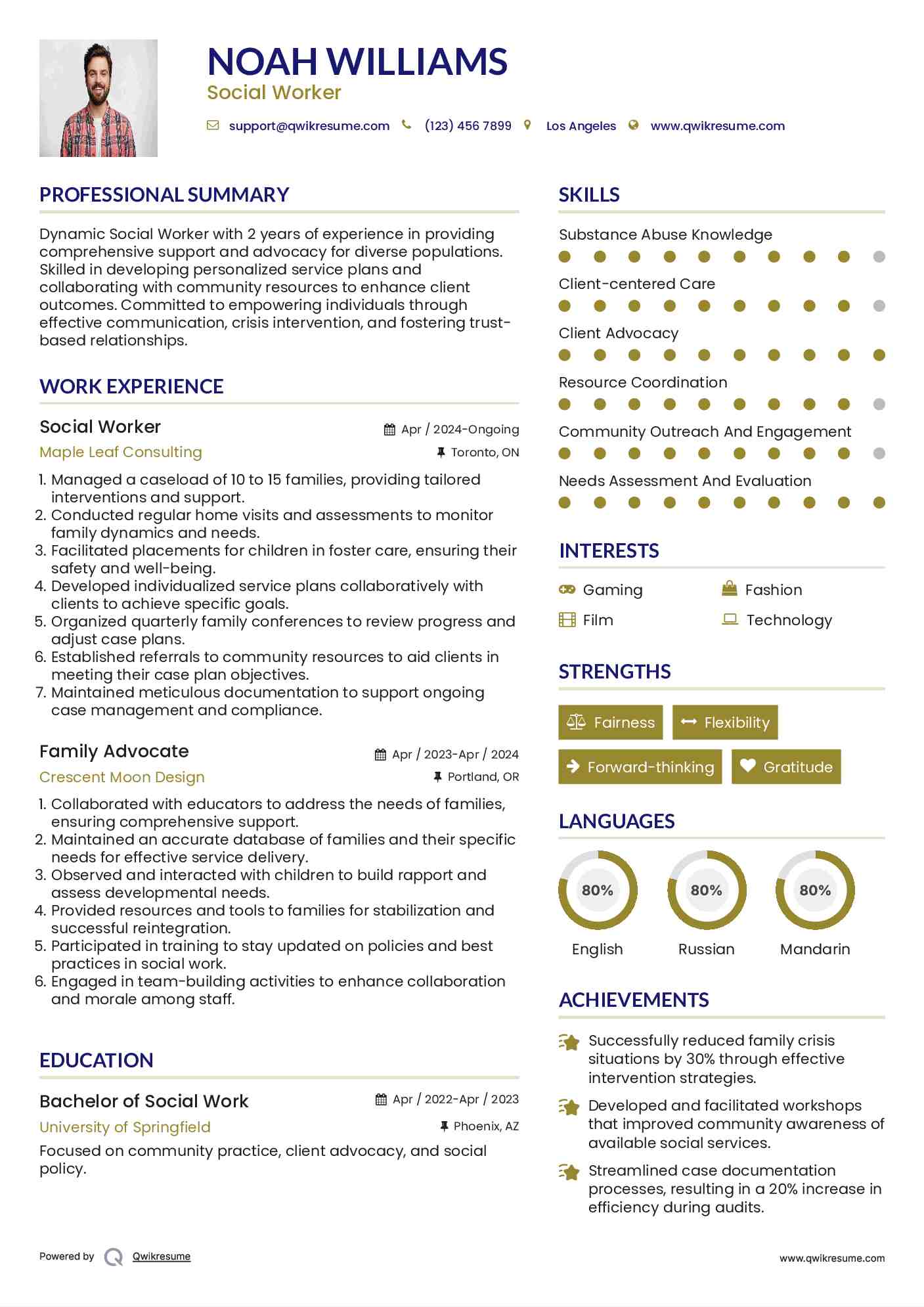 Social Work Resume Templates Free Ad Find Resume Templates Designed By