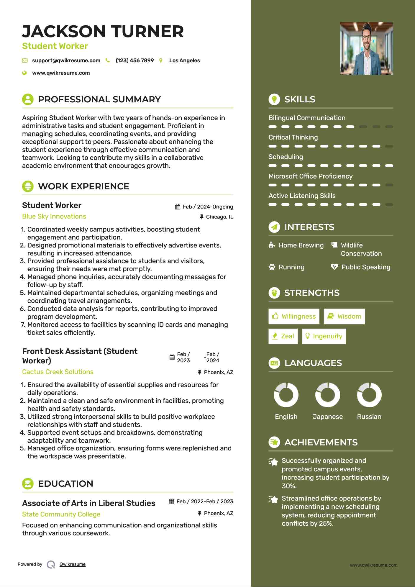 Student Skills For Resume Sample Mba Student Resume Samples And