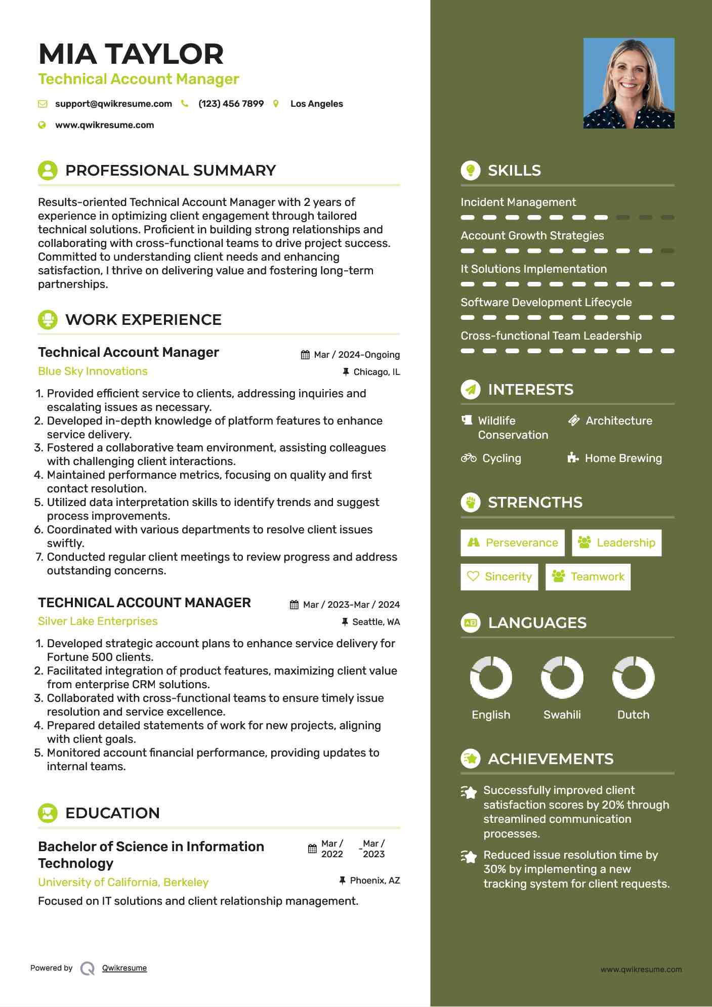Customer Account Manager Skills Resume 10 Account Manager Resume