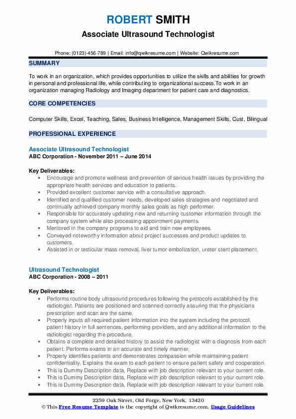 ultrasonographer-resume-samples-qwikresume