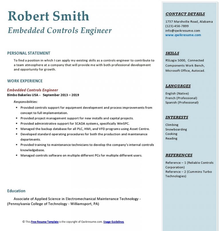 How to Make a One Page Resume : Writing Tips & Sample