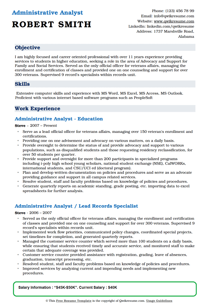 Should You List Salary On A Resume How To Handle With Examples
